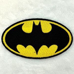 Batman | Accessories | Batman Logo Bat Signal Patch Black Yellow | Poshmark